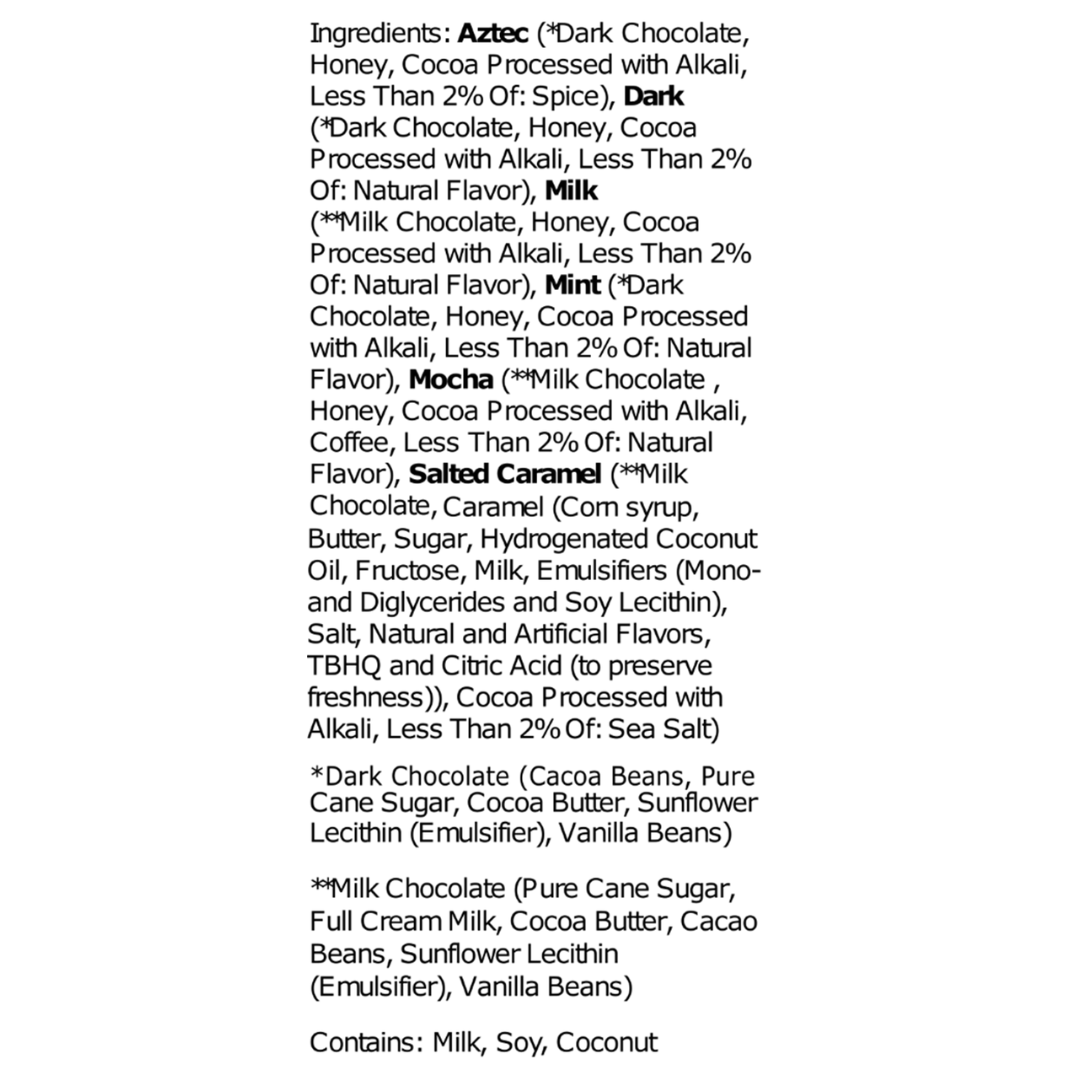 Cape Ann Olive Oil - ALL FLAVORS HOT CHOCOLATE BALLS